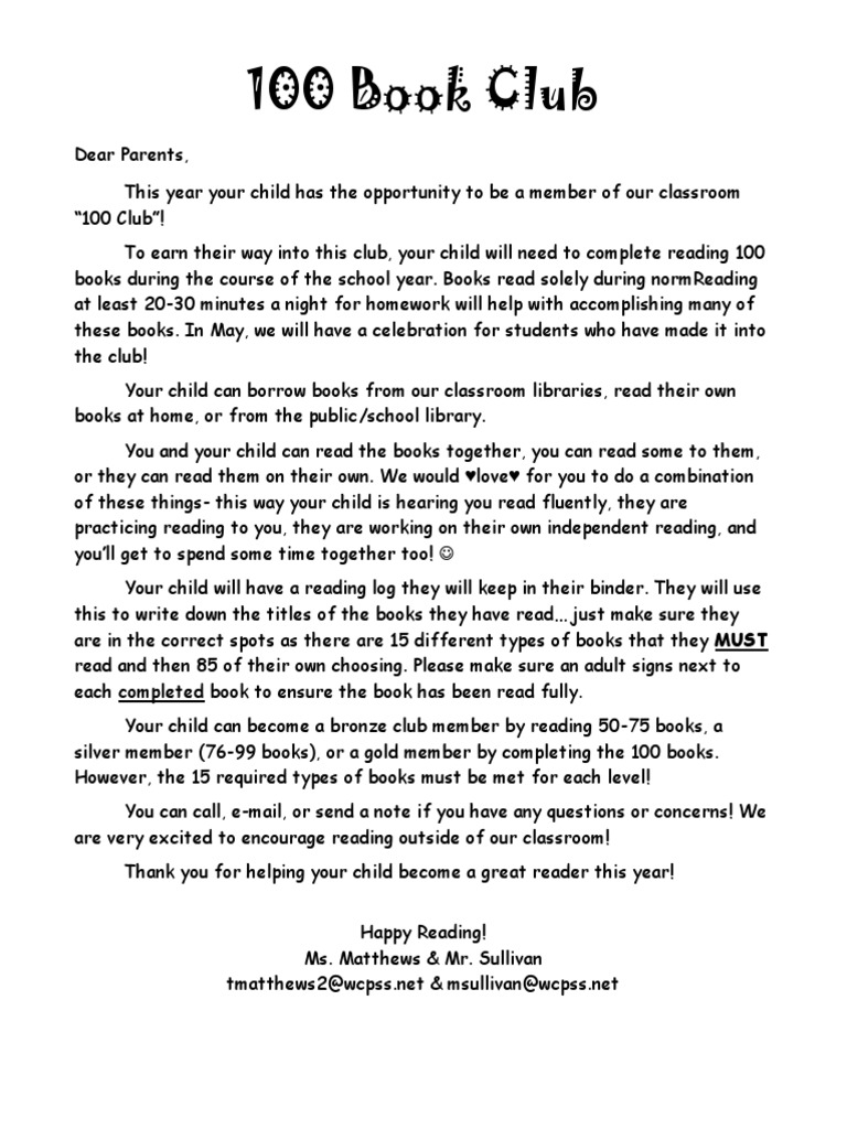 Matthews Sullivan 100 Book Club | PDF | Cognition