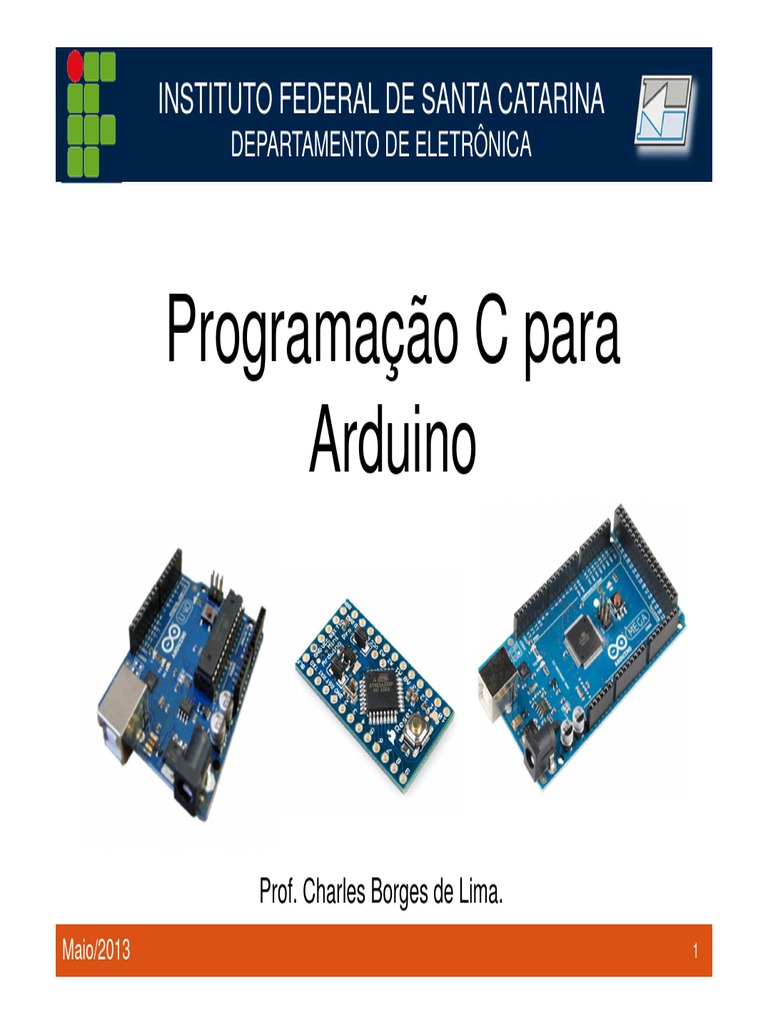 CparaArduino PDF | PDF | Arduino | Linguagem Assembly
