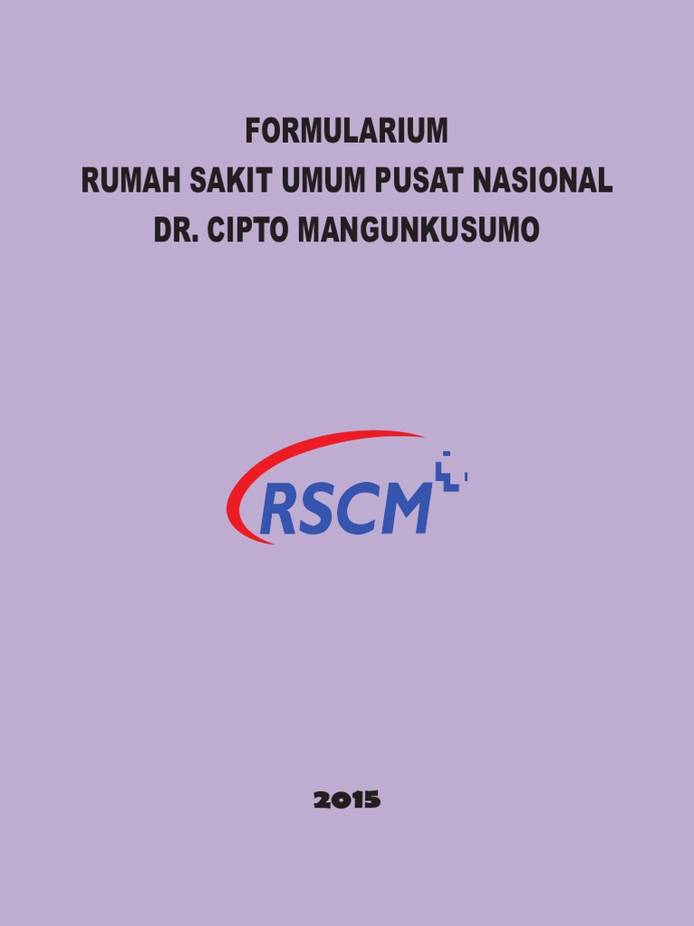 RSCM - Formularium RSCM PDF | PDF