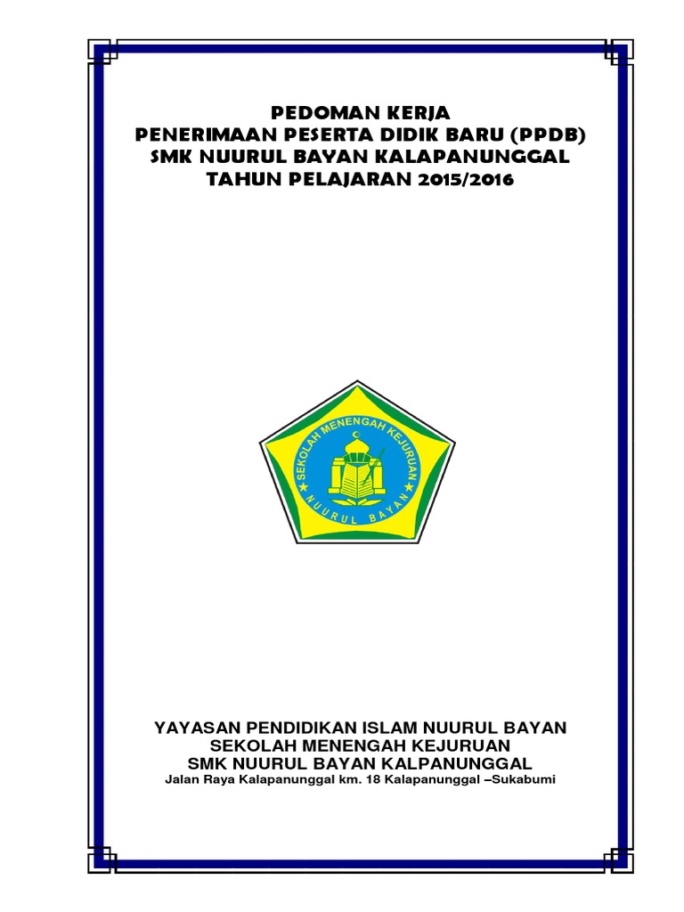 Cover PPDB | PDF