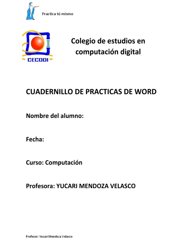 Práctica de habilidades básicas de Word | PDF | Color | Naturaleza