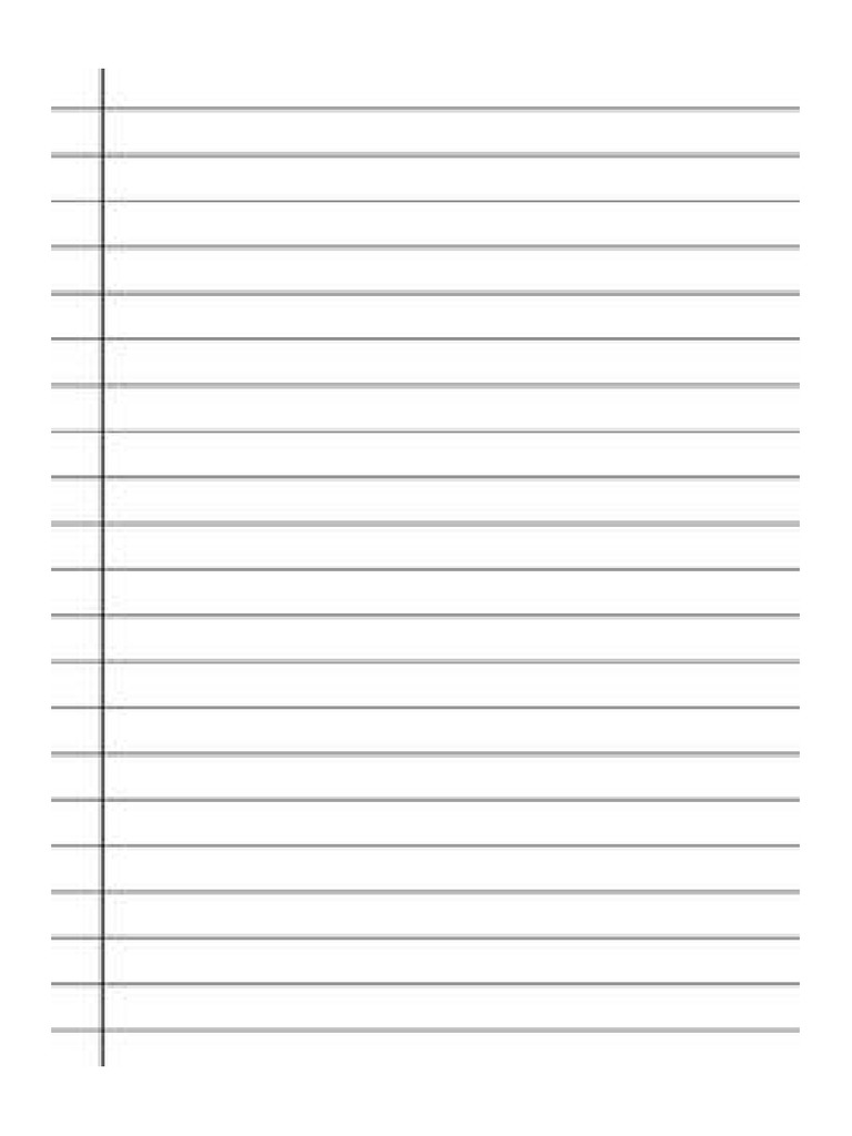 Hoja Rayada A6 | PDF