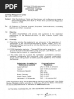 Information On The: BOC - Client Profile Registration System (CPRS ...