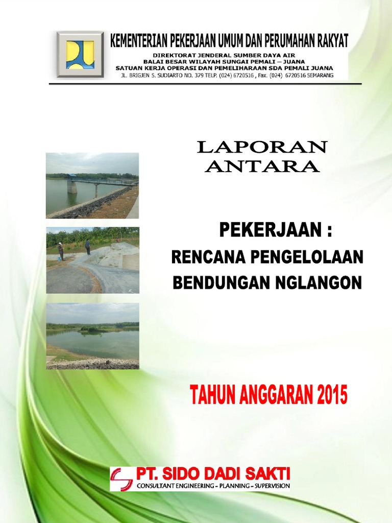 Lap. Antara BENDUNG NGLANGON | PDF