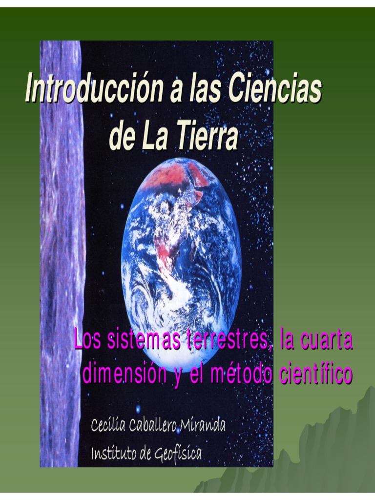 Las Ciencias de La Tierra | PDF | Teoría | Tierra