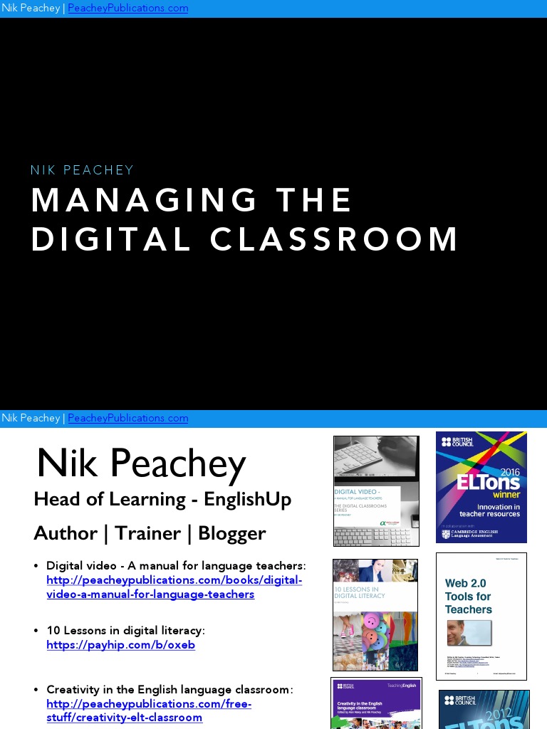 Nik Peachey | Download Free PDF | Brainstorming | Classroom