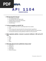 API1104 Code Clinic Study Guide 22 ND Edition PV | PDF | Nondestructive ...