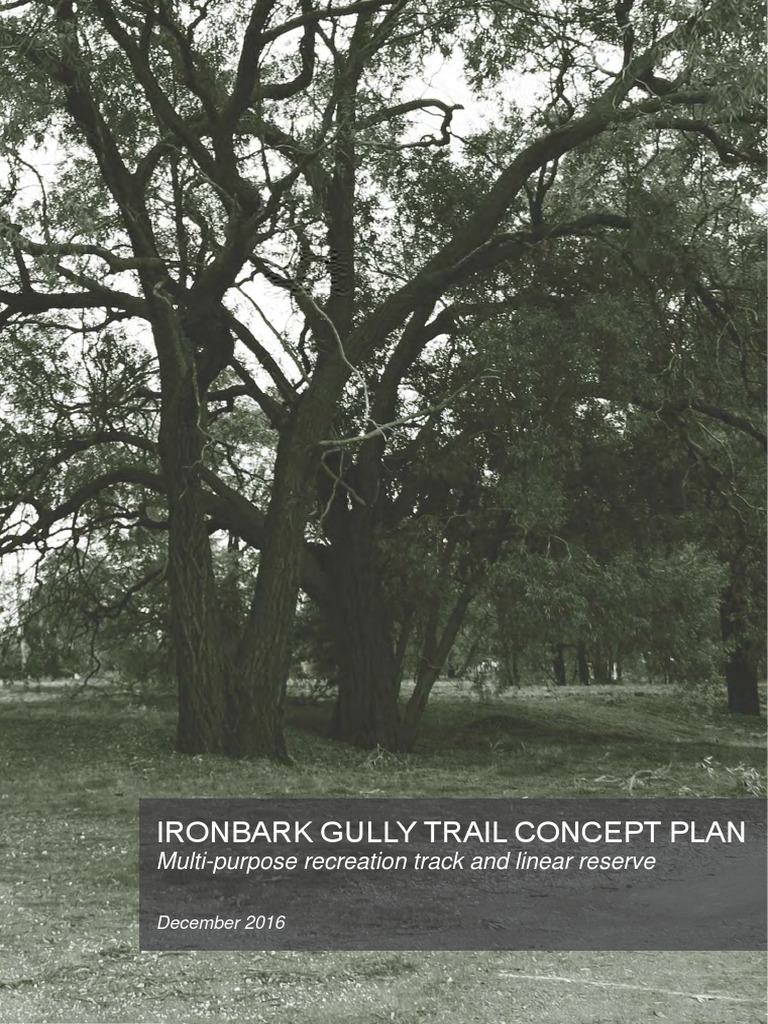 Ironbark Gully Concept Plan | PDF | Trail | Landscape