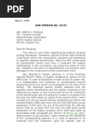 DAR - Request Letter | PDF | Law And Economics | Urban