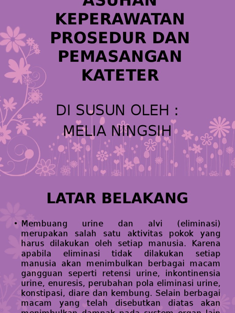PP Makalah Kateter | PDF