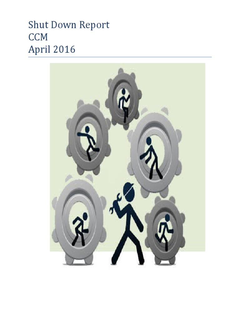 Comprehensive Shutdown Maintenance Report | PDF | Bearing (Mechanical ...