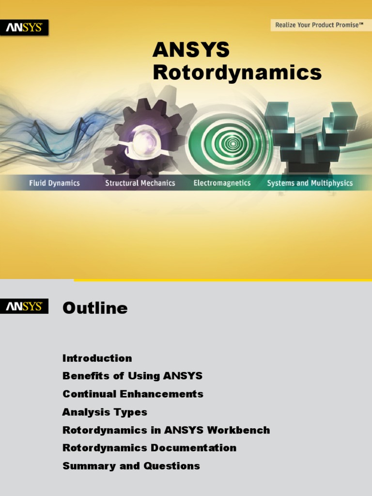 ANSYS Rotordynamics Material PDF | PDF | Science & Mathematics