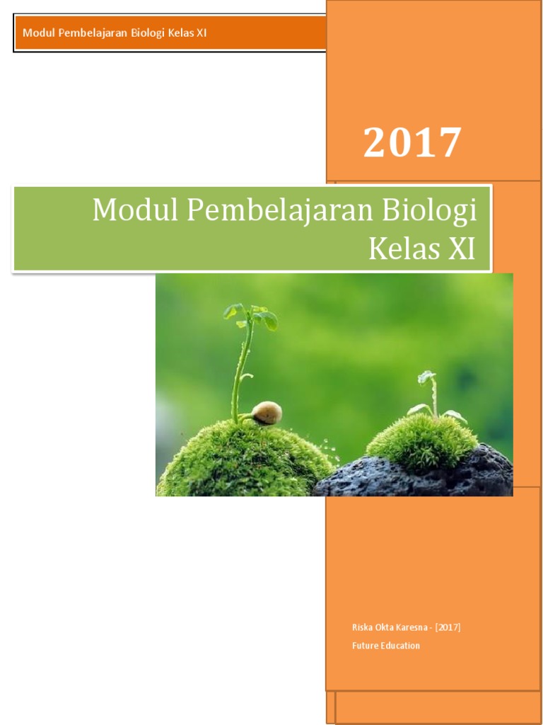 Modul Pembelajaran Biologi Kelas XI | PDF | Sains & Matematika
