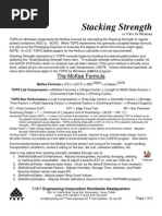 McKee Formula Box Compression Guide | PDF | Pallet | Metrology