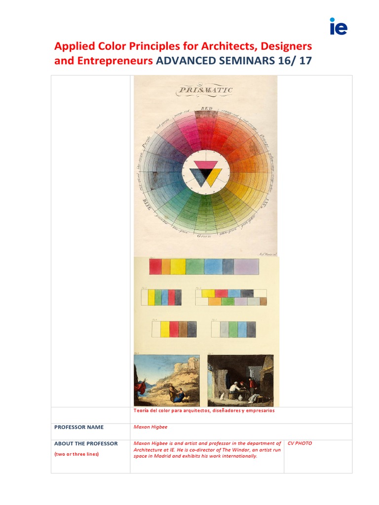 Applied Color Principles For Architects, Designers and Entrepreneurs ...