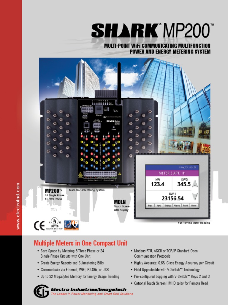 MP200 Multipoint High Density Metering System Brochure v.1.05 - E166704 ...