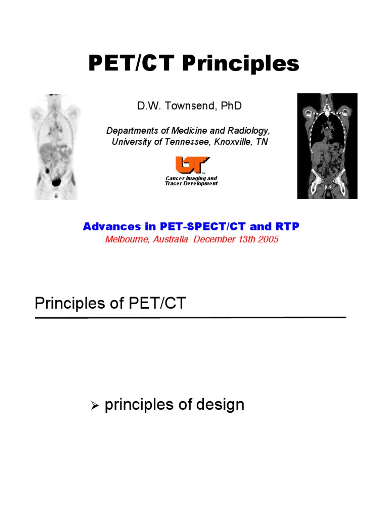 PET CT Principles PDF | PDF | Ct Scan | Positron Emission Tomography