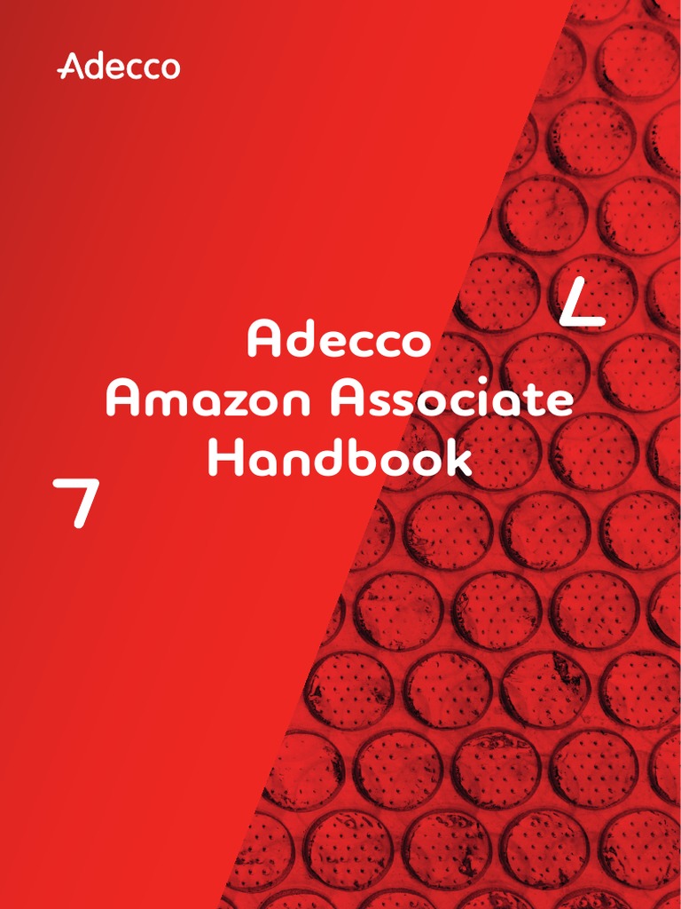 Adecco Amazon Associate Employment Guide | PDF | Harassment | Insider ...