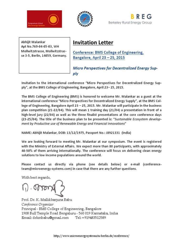 Micro Perspectives Conference 2015 Invitation | PDF | Entrepreneurship ...