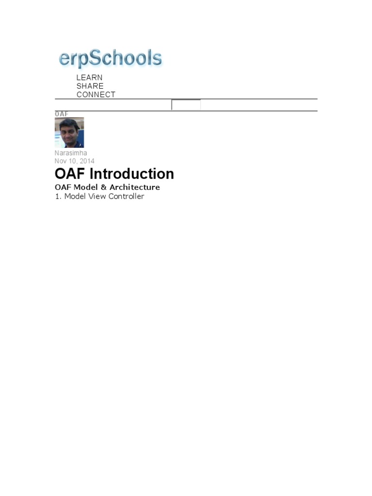 Oaf Intro | PDF | Computer Engineering | Information Technology