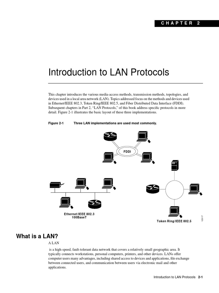 Introduction To LAN Protocols: What Is A LAN? | PDF | Network Topology | Local Area Network