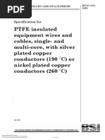 PTFE Wire Specifications per JSS 51034 | PDF | Electrical Components ...