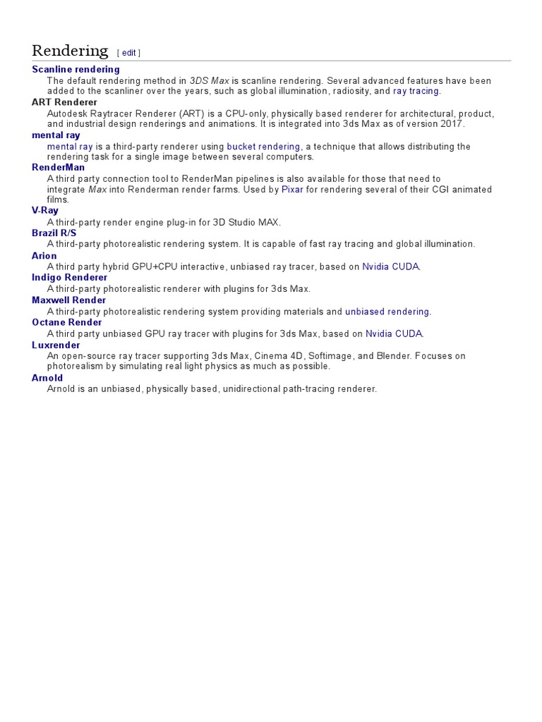 An Overview of Rendering Options in 3DS Max: A Guide to the Various ...