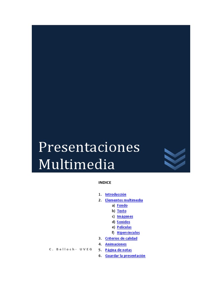 Creación de Presentaciones Multimedia PDF | PDF | Crecimiento personal ...