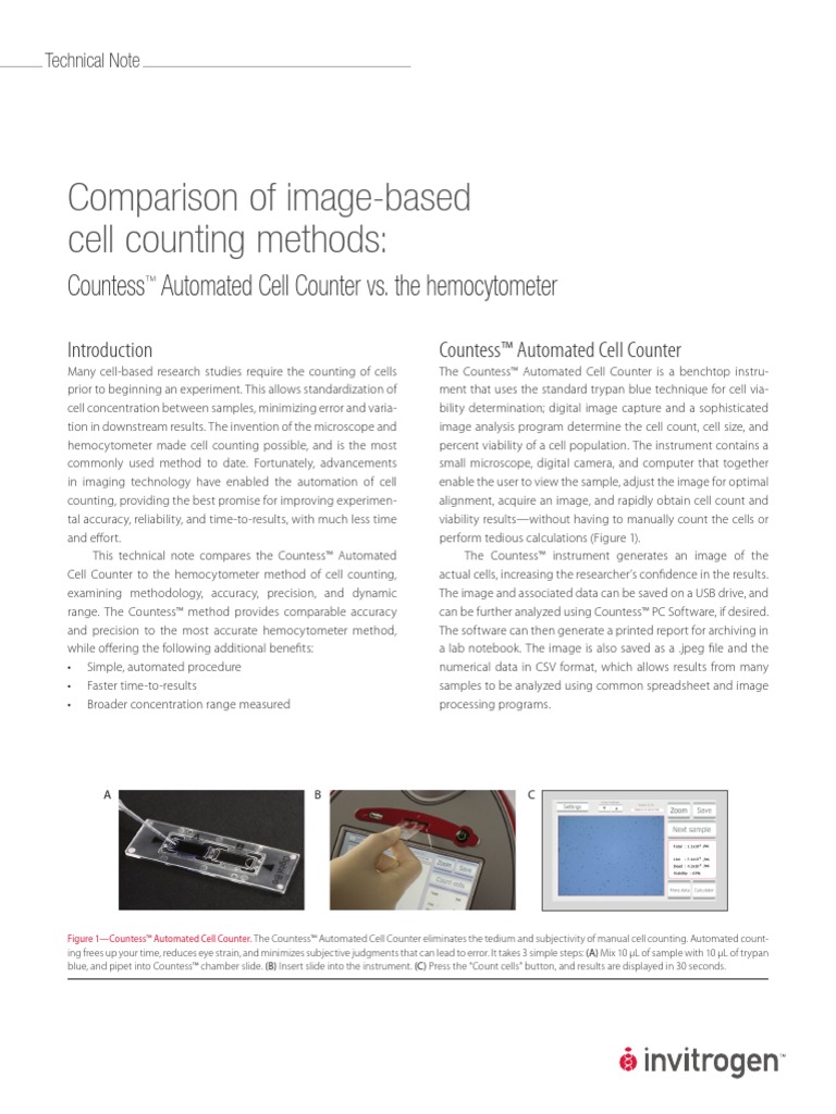 Cell Counting Hemocytometer | PDF | Accuracy And Precision | Blood