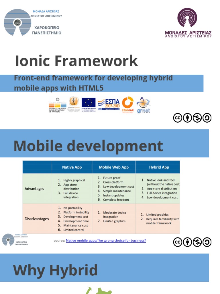 Ionic Framework PDF | PDF