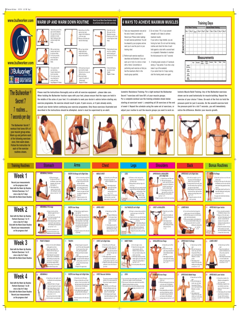 Bullworker Wallchart 2006 PDF | PDF | Business