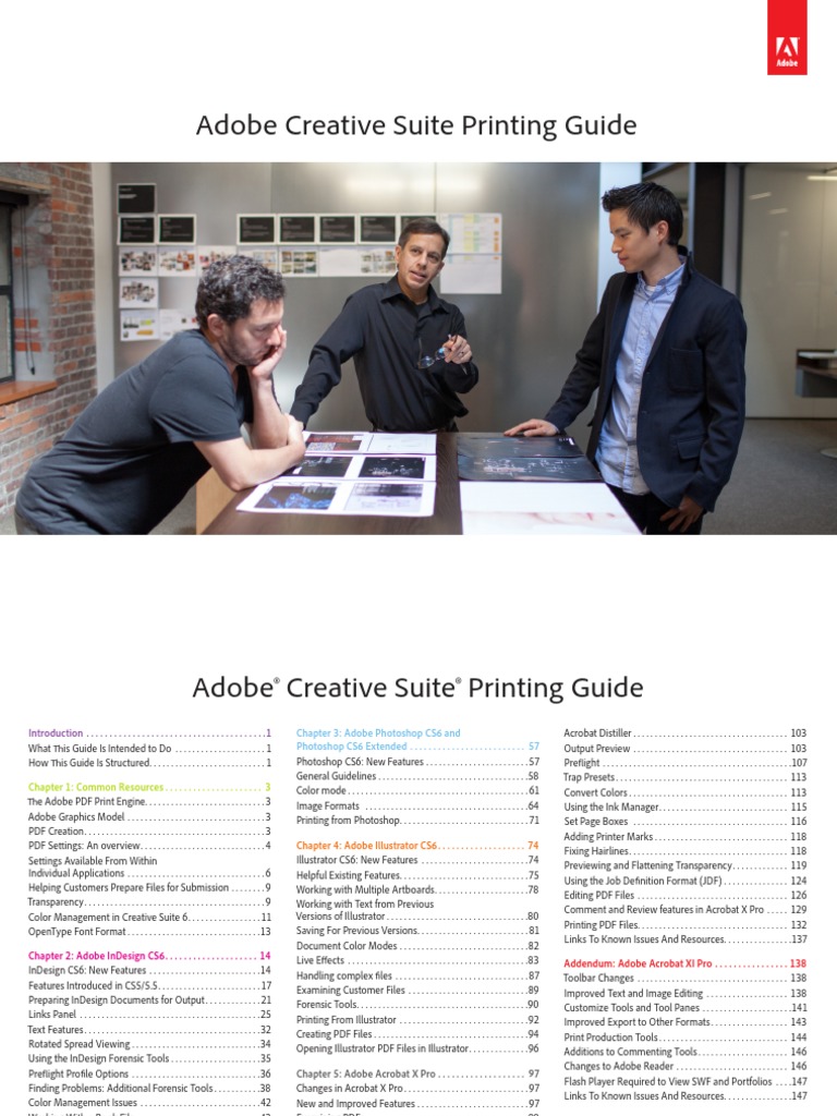Adobe Creative Suite Printing Guide | PDF | Portable Document Format ...