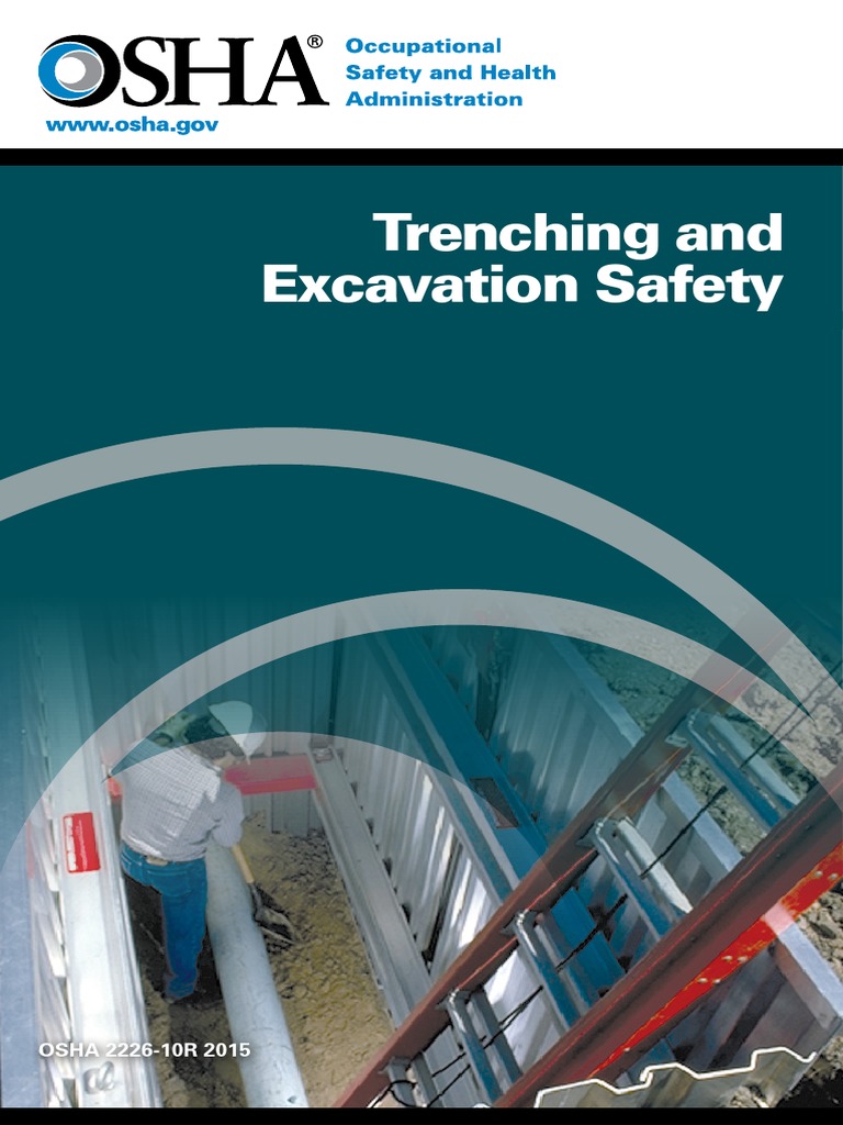 Osha2226 - Trenching and Excavation PDF | PDF | Occupational Safety And ...