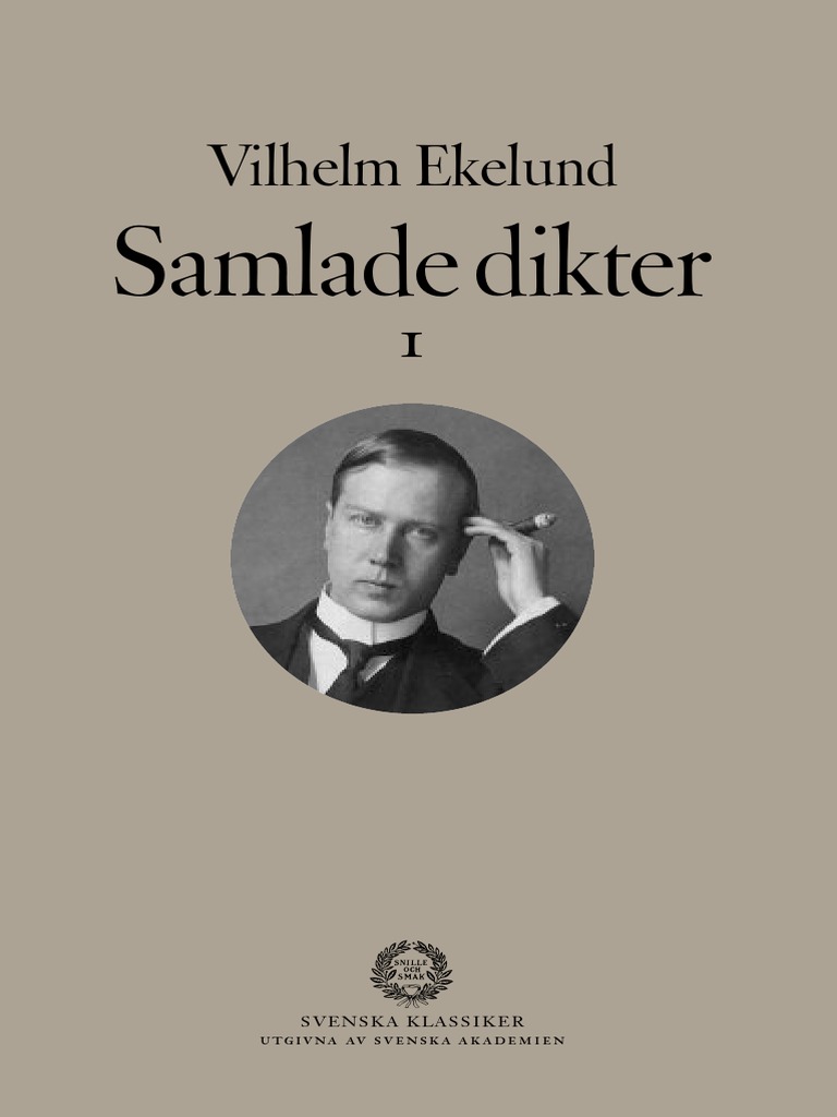 Vilhelm Ekelund 1 PDF | PDF