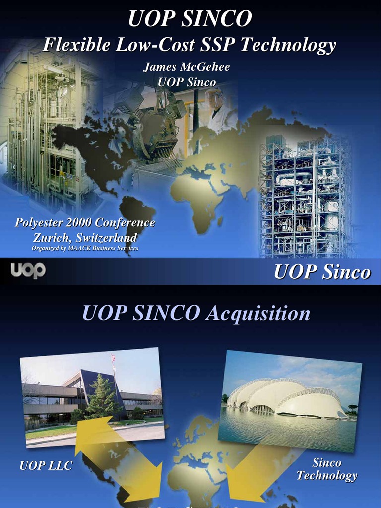 UOP Sinco: Leading SSP Technology Solutions | PDF | Chemistry | Nature