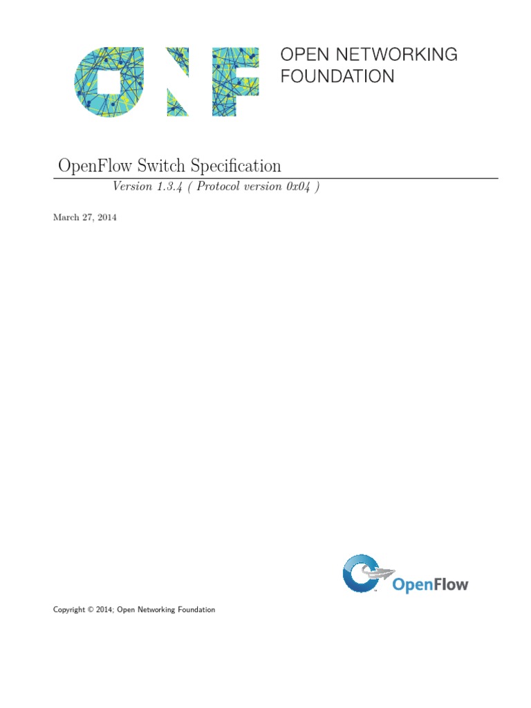 Openflow-Switch-V1 3 4 | PDF | Network Packet | Port (Computer Networking)