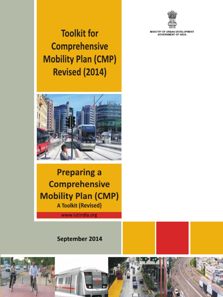 Government of India Toolkit for Comprehensive Mobility Plans | PDF ...