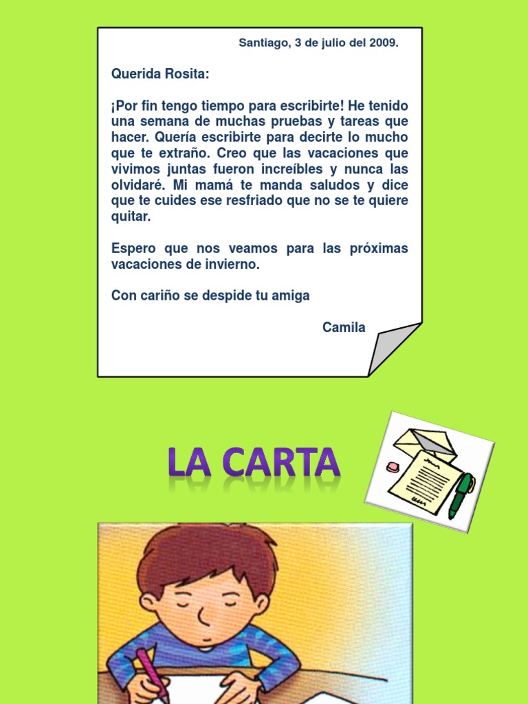 La Carta Primero Basico | PDF | Ocio