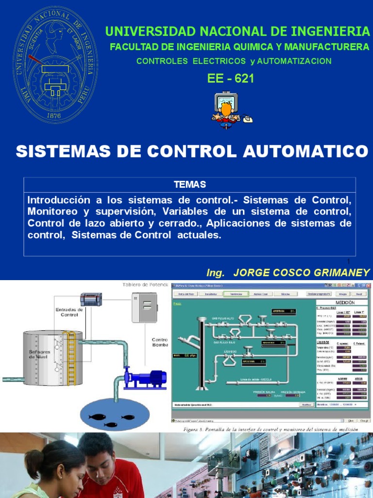 Sistemas de Control y Automatización | PDF | Sistema de control ...