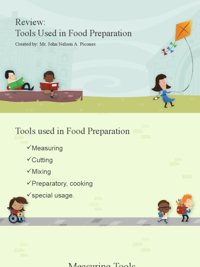 Review-Tools Used in Food Preparation | PDF
