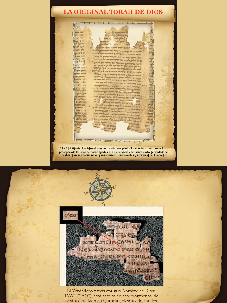 La Original Torah de Dios
