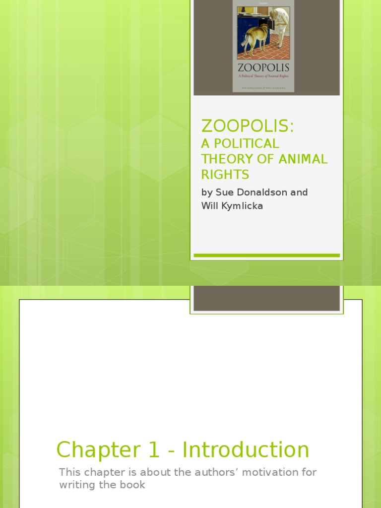 Zoo Polis | PDF | Citizenship | Animal Rights