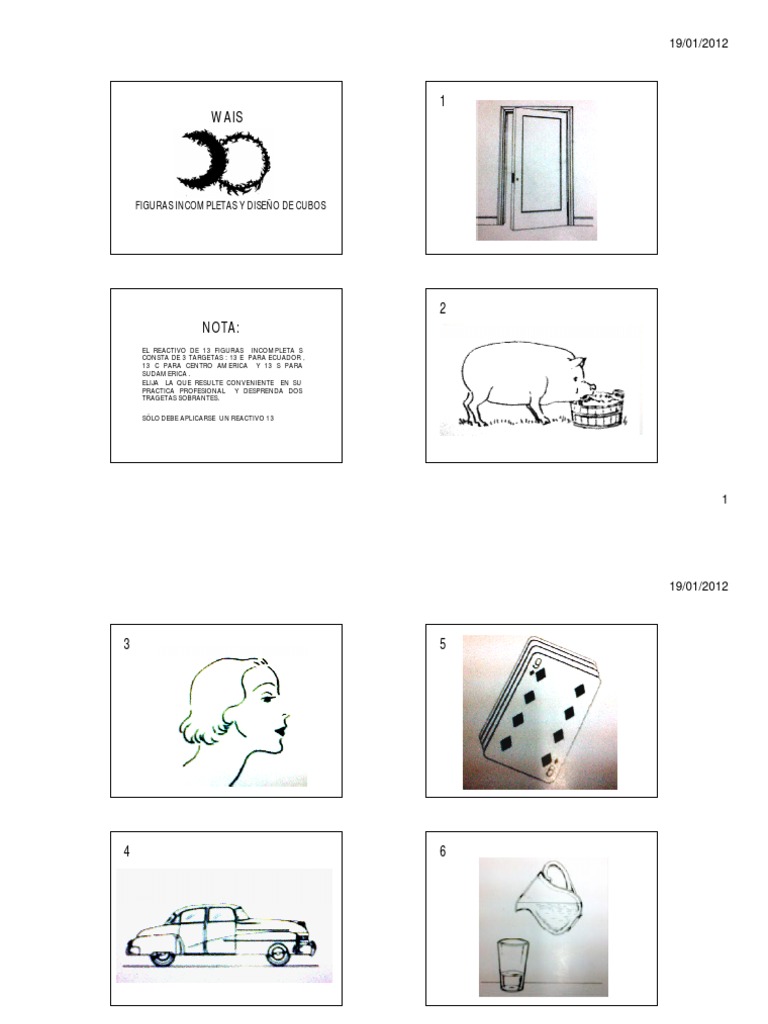 Figuras y Cubos Wais | PDF