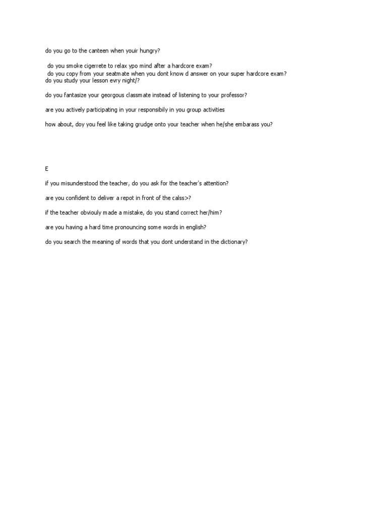 Student Behavior and Classroom Dynamics | PDF