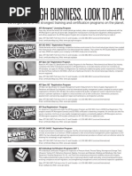 Individual Certification Programs (Icp) Fees: Initial Certification API ...