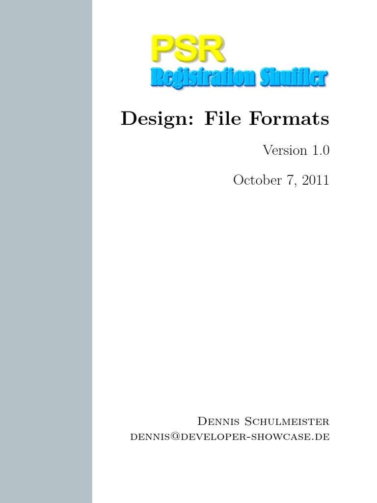 PSR-9000 File Formats PDF | PDF | Text File | Computer File