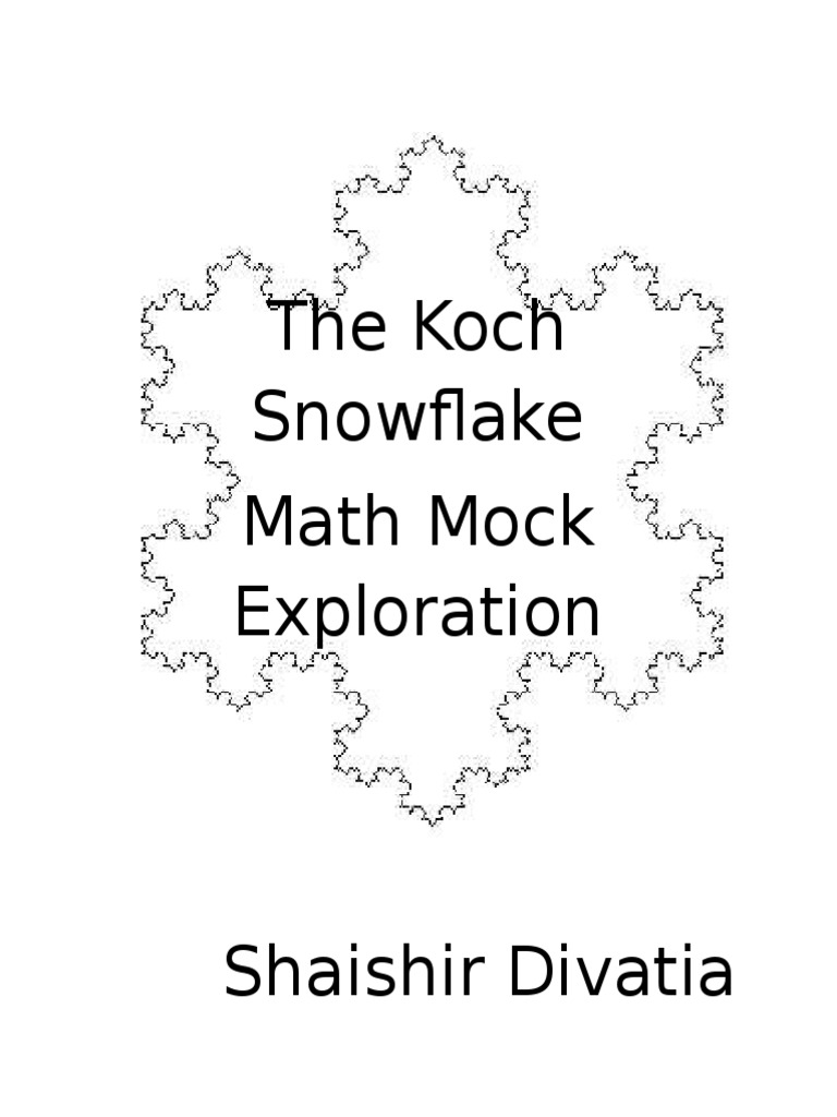 The Koch Snowflake | Mathematical Concepts | Geometric Shapes