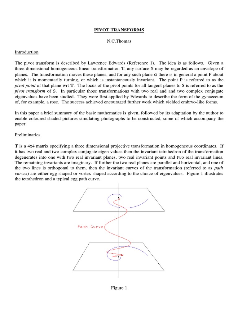Pivot TR | PDF | Angle | Cartesian Coordinate System