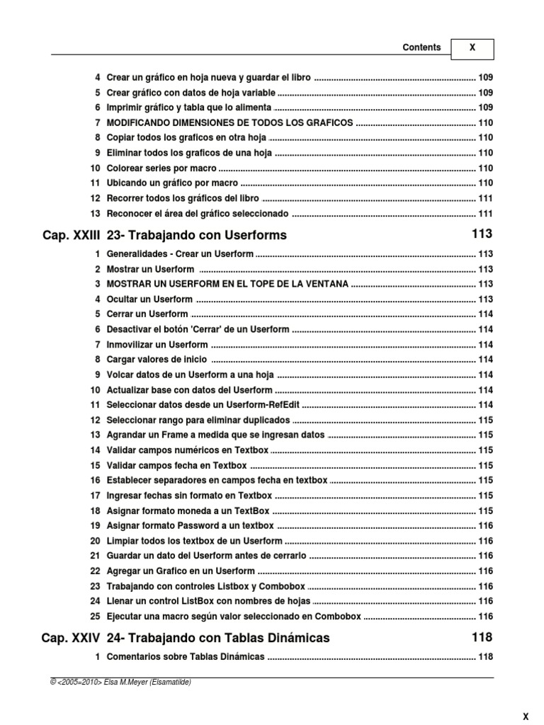 Manual Macros para Excel 2 | PDF | Visual Basic para Aplicaciones | Macro (informática)