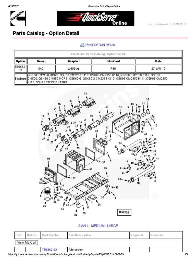 Aftercooler Parts for Qsk60 Gas Engine | Heat Exchanger | Gas Technologies